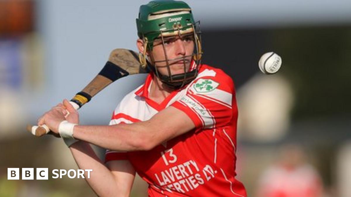 Loughgiel and Ballygalget clinch Antrim and Down hurling titles - BBC Sport