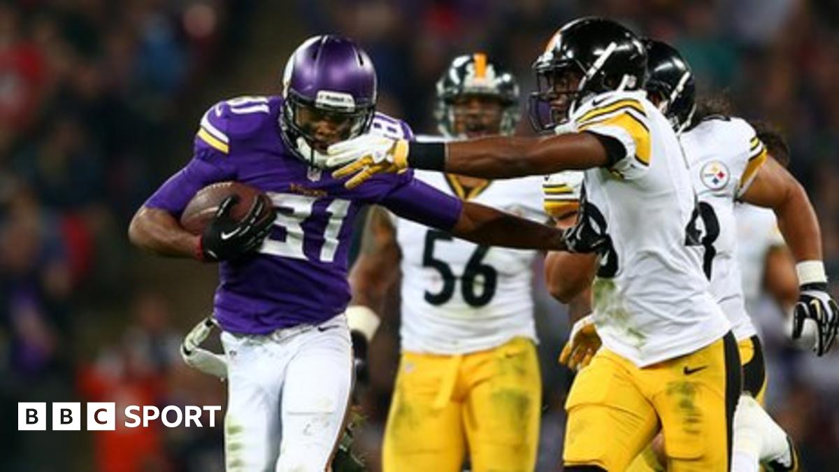NFL: Minnesota Vikings beat Pittsburgh Steelers at Wembley - BBC Sport
