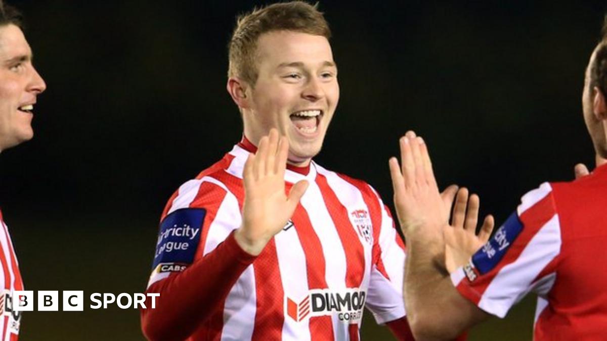 Derry City striker Michael Rafter moves to Cork City - BBC Sport