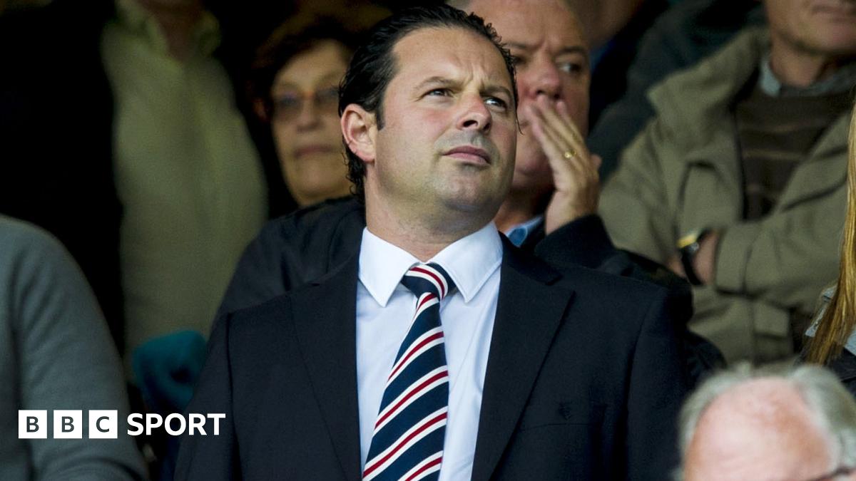 Rangers chief executive Craig Mather resigns with Bryan Smart - BBC Sport