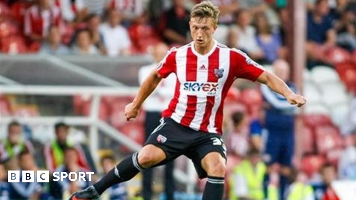 Luke Norris joins Northampton Town from Brentford on loan - BBC Sport