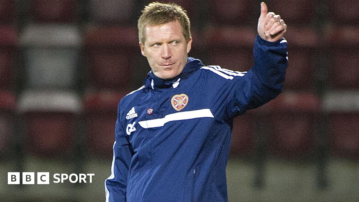 Hearts: Gary Locke salutes youngsters for getting win - BBC Sport
