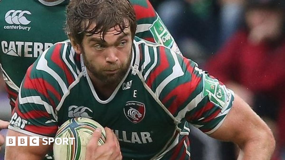 Geoff Parling: Leicester and England lock out for three months - BBC Sport