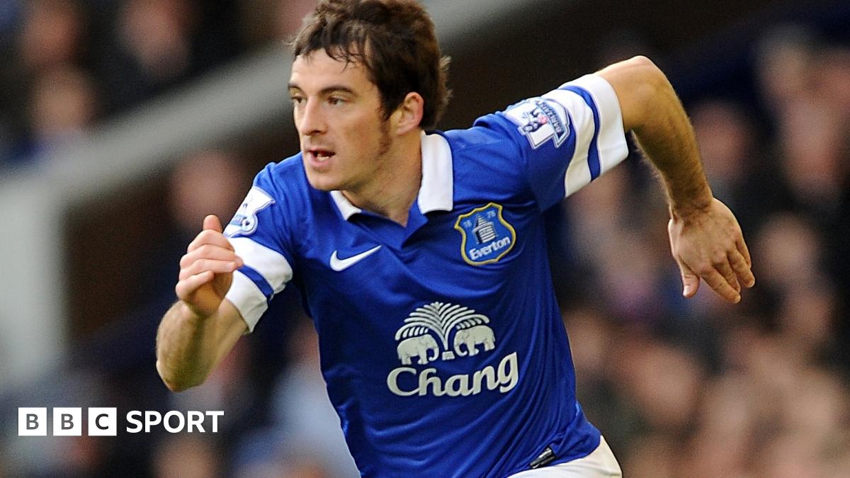 Leighton Baines sidelined for Everton with fractured toe - BBC Sport