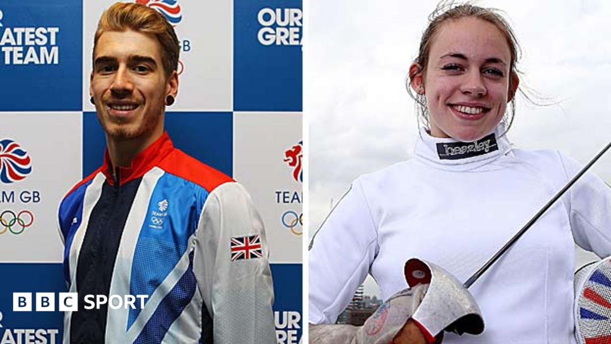James Honeybone and Sophie Williams win British fencing titles - BBC Sport