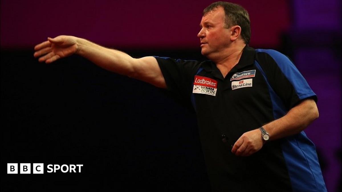 PDC Darts: Terry Jenkins & Kyle Anderson hit nine-dart finishes - BBC Sport