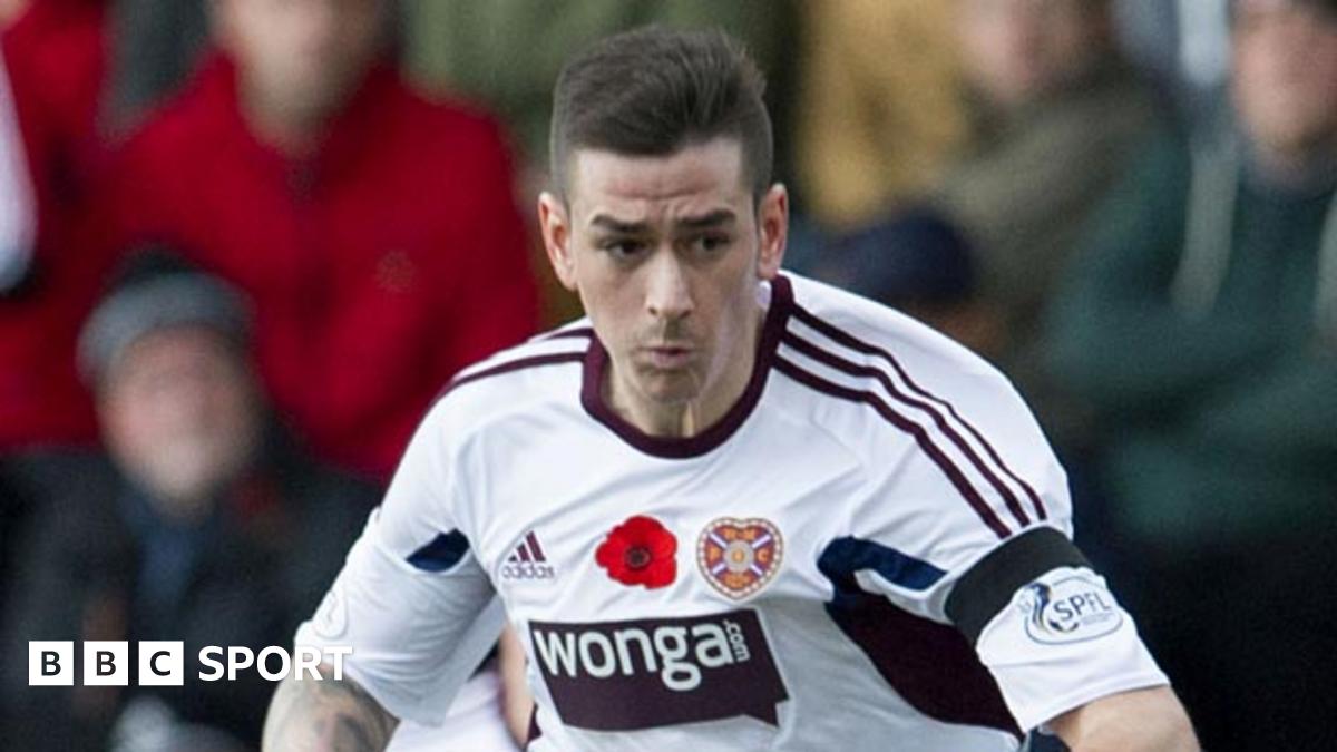 Hearts: Jamie Walker relief for manager Gary Locke - BBC Sport