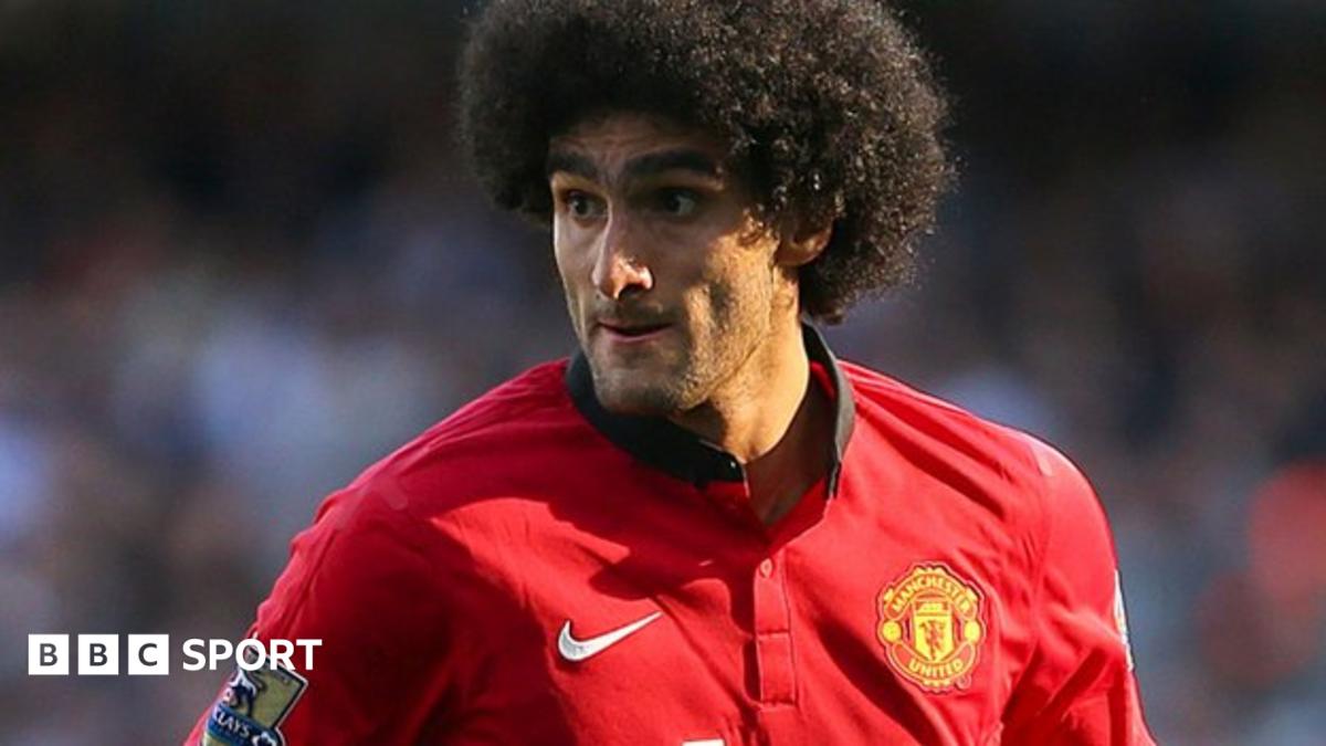 Marouane Fellaini: Man Utd midfielder faces six-week absence - BBC Sport