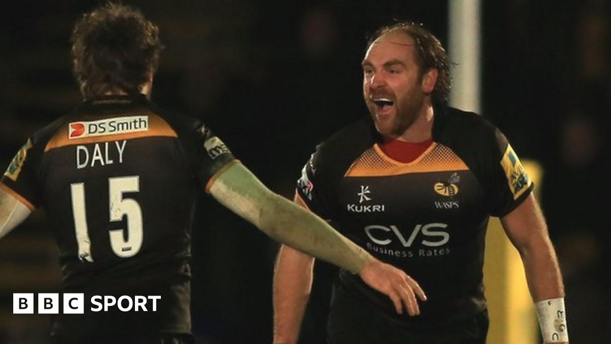 London Wasps hero Andy Goode admits to having 'stinker' - BBC Sport