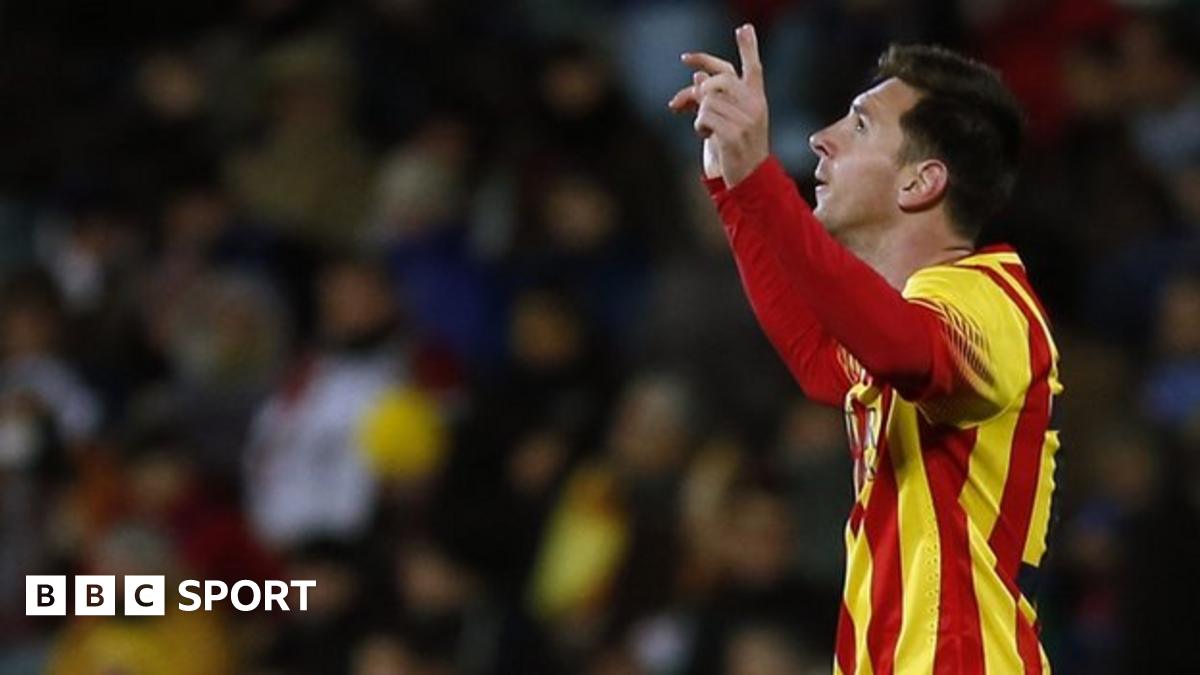 Lionel Messi scores twice in Barcelona's Copa del Rey win - BBC Sport