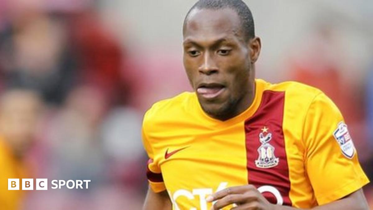 Bradford City winger Kyel Reid out for the season - BBC Sport