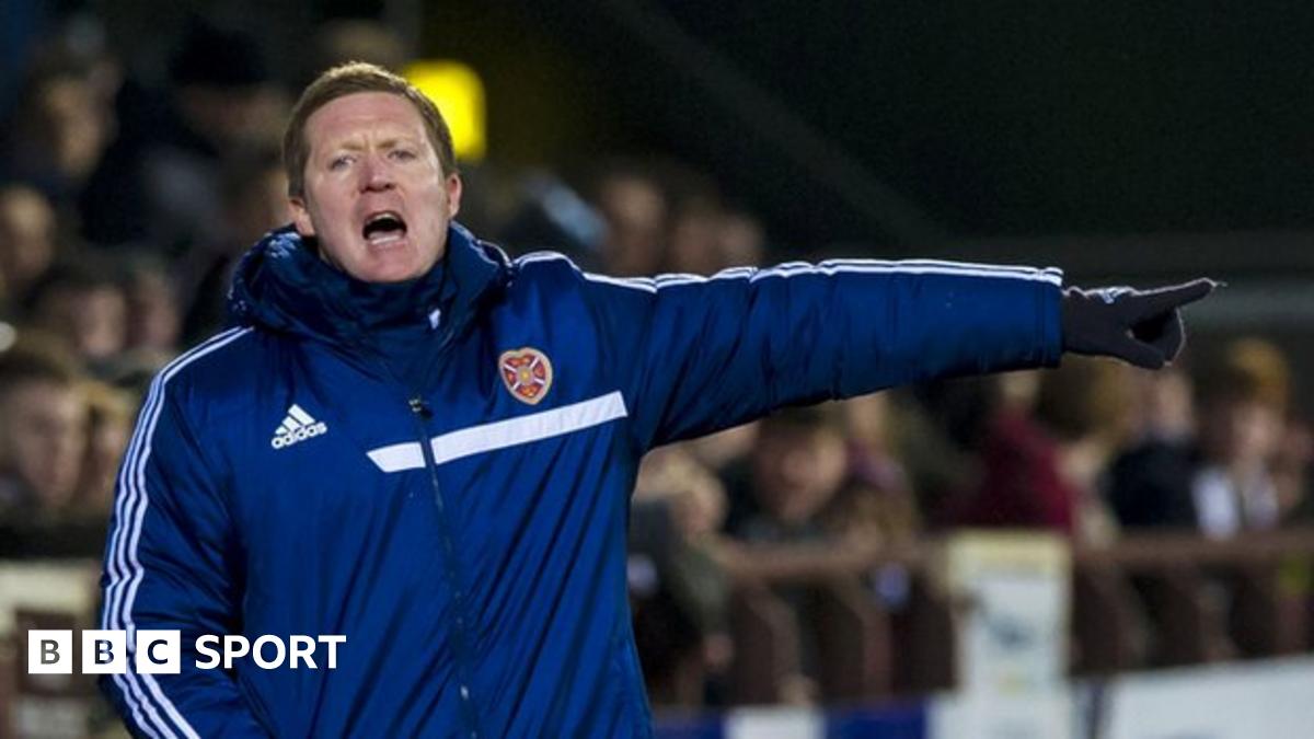 Hearts: Gary Locke praises support after win over St Mirren - BBC Sport