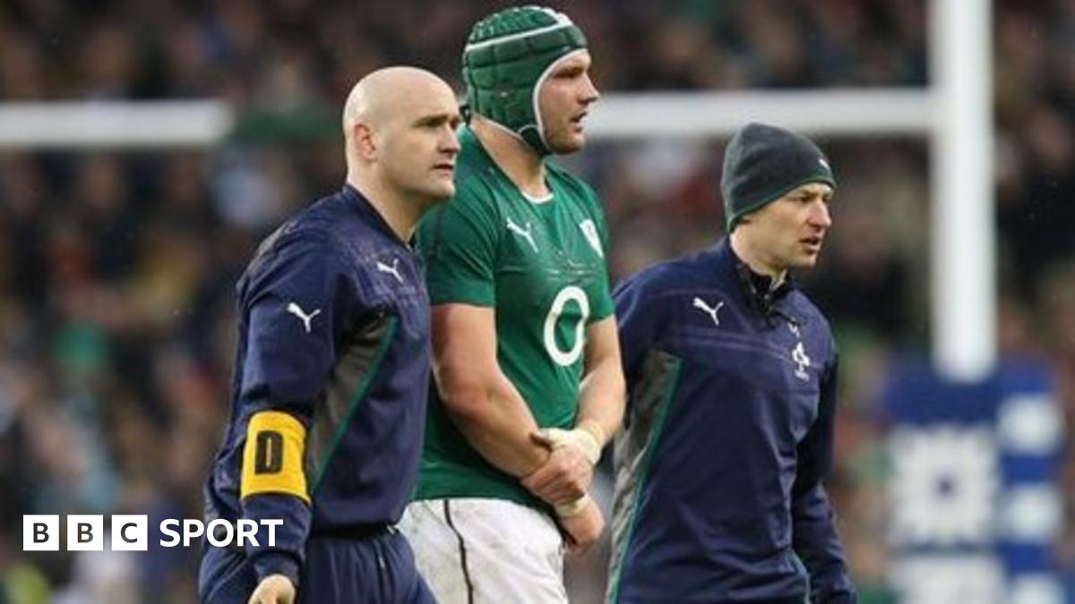 Dan Tuohy arm injury setback for Ulster and Ireland - BBC Sport