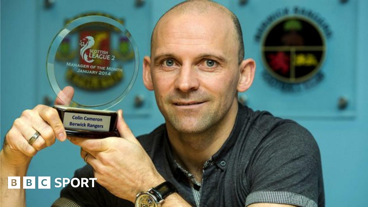 Berwick Rangers: Colin Cameron takes monthly boss award - BBC Sport