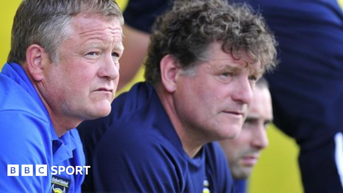 Oxford United: Mickey Lewis plays down permanent manager job talk - BBC ...
