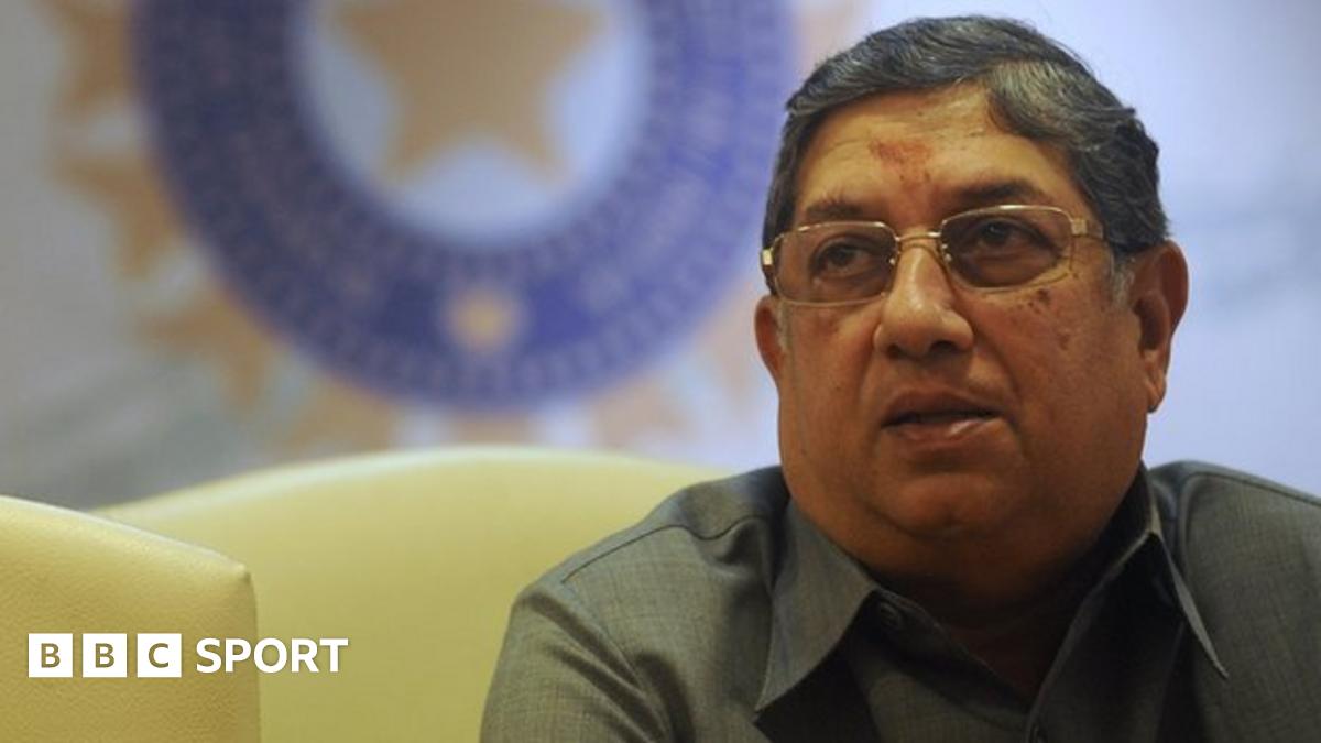 'No ICC role' for India cricket head Srinivasan, say players - BBC Sport