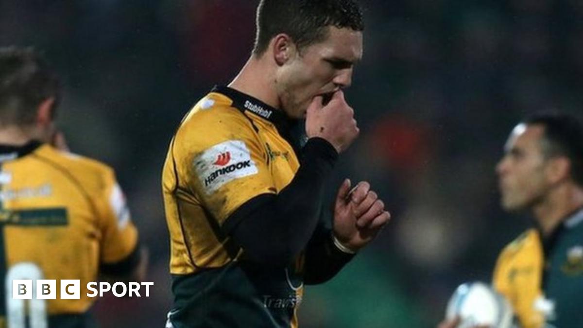 Northampton Saints play down George North injury fears - BBC Sport