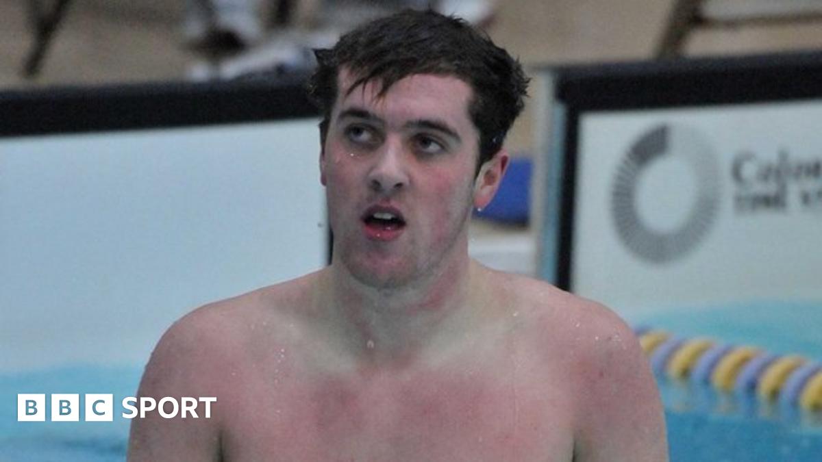 Jordan Sloan becomes fourth NI swimmer to achieve Glasgow time - BBC Sport