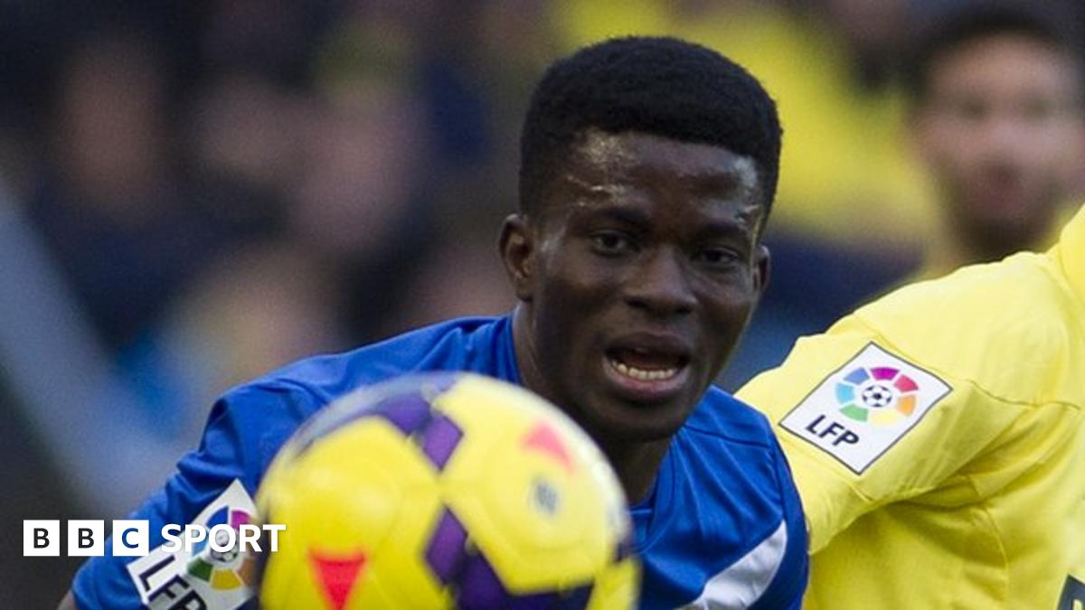 Nigeria's Ramon Azeez scores late to give Almeria hope - BBC Sport