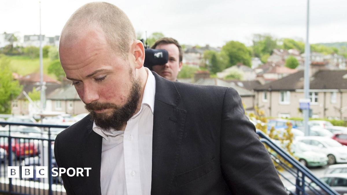 Hearts' Jamie Hamill to serve ban over touchline barge - BBC Sport