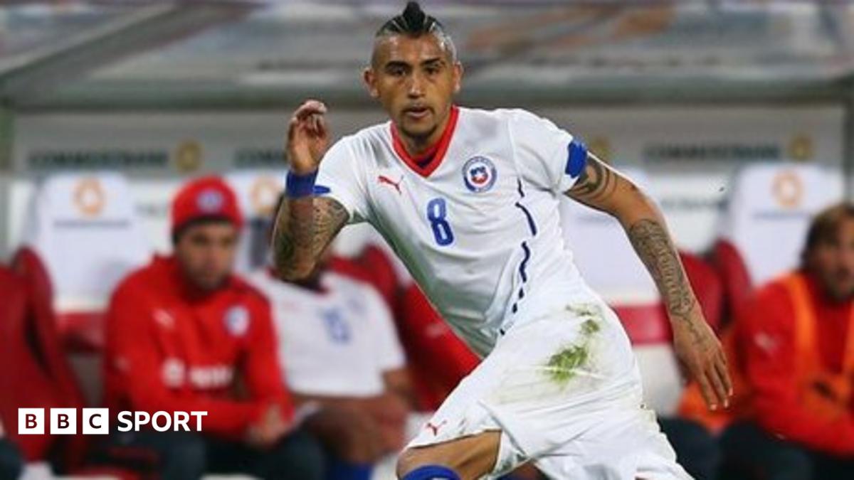 World Cup 2014: Arturo Vidal included in final Chile squad - BBC Sport