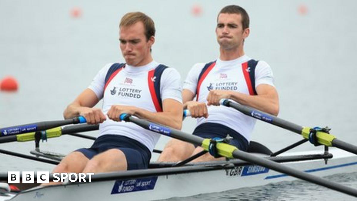 Chambers brothers third in World Cup Rowing regatta - BBC Sport