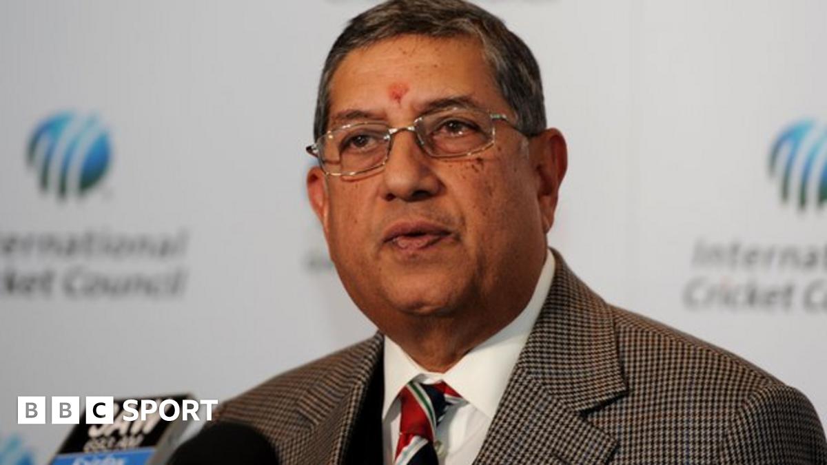 ICC: Narayanaswami Srinivasan ratified as new chairman - BBC Sport