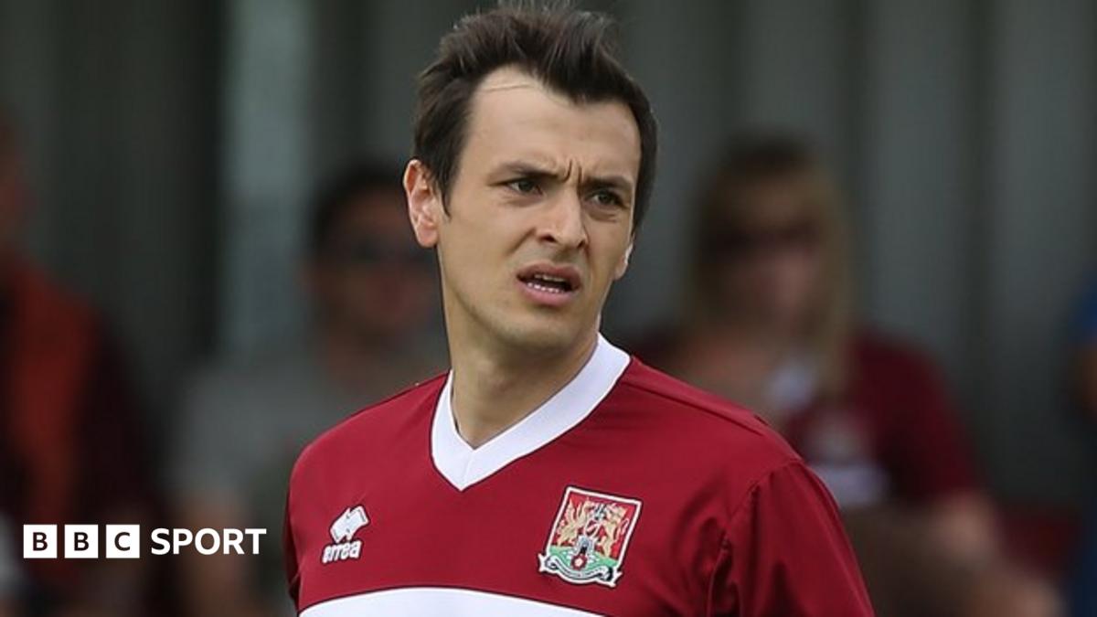 Northampton Town: Alex Nicholls in emotional return - BBC Sport