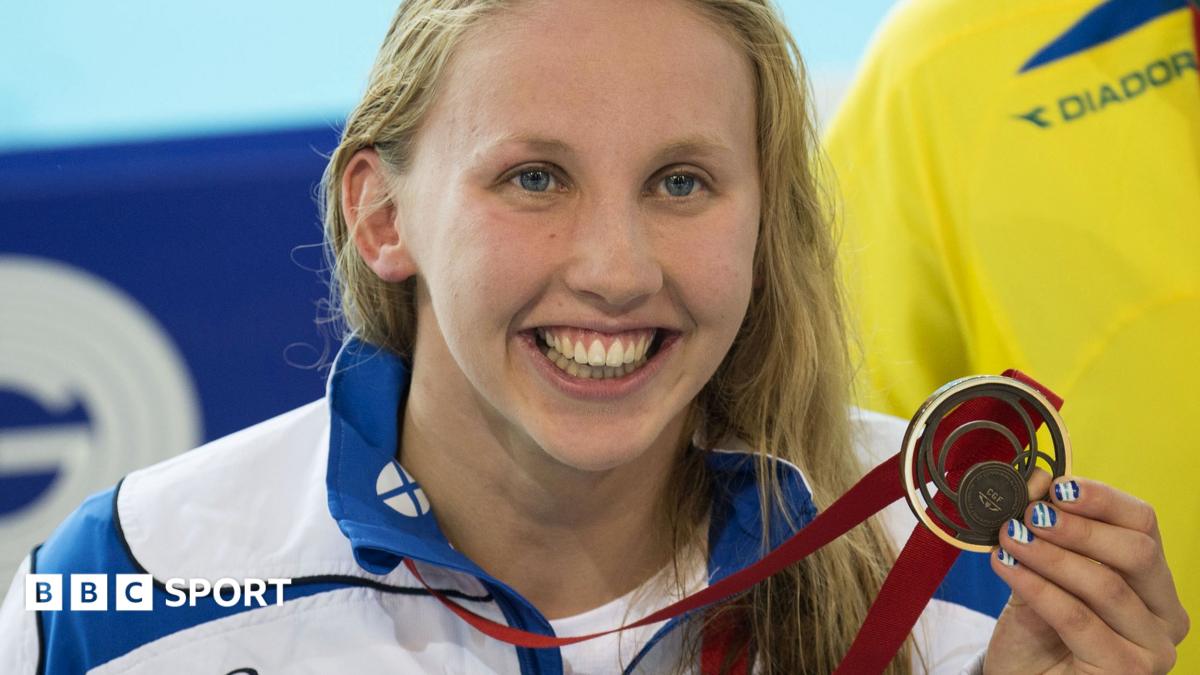 Glasgow 2014: Corrie Scott claims bronze in 50m Breaststroke - BBC Sport