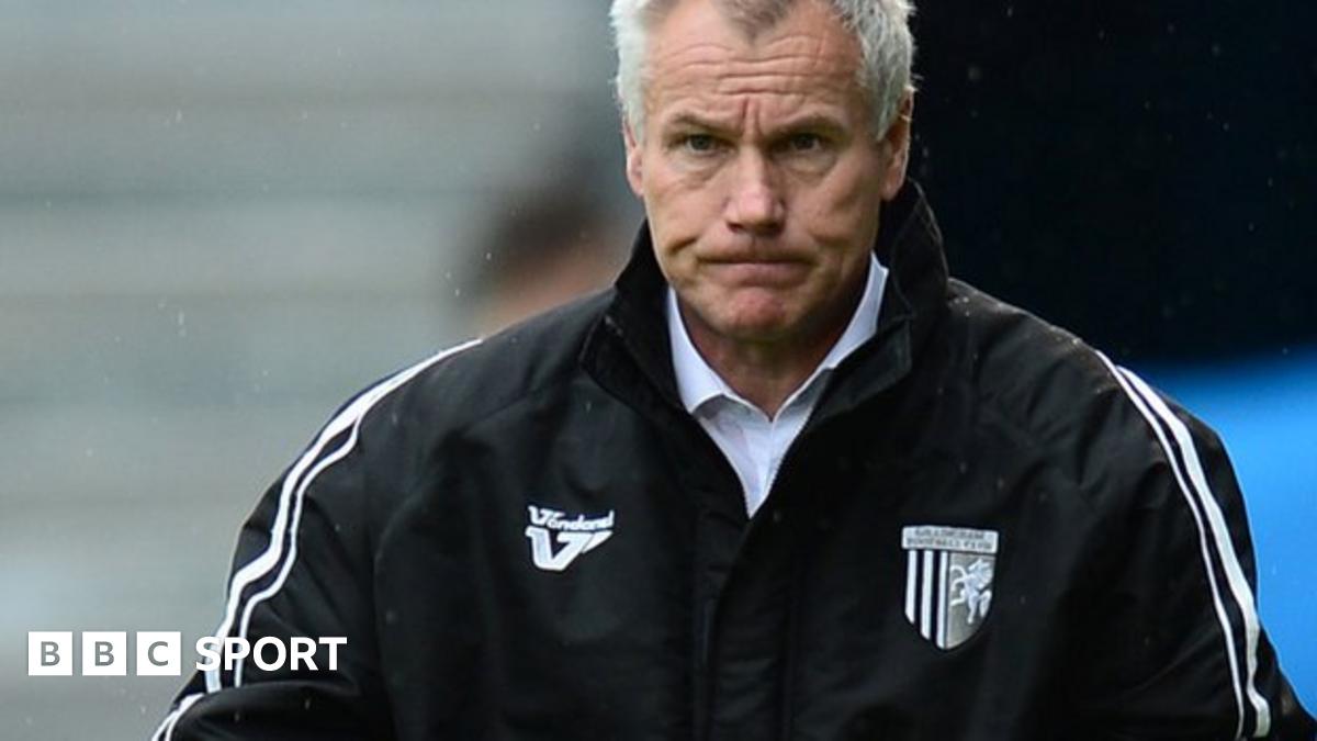 Gillingham: Peter Taylor criticises Swindon Town boss Mark Cooper - BBC ...