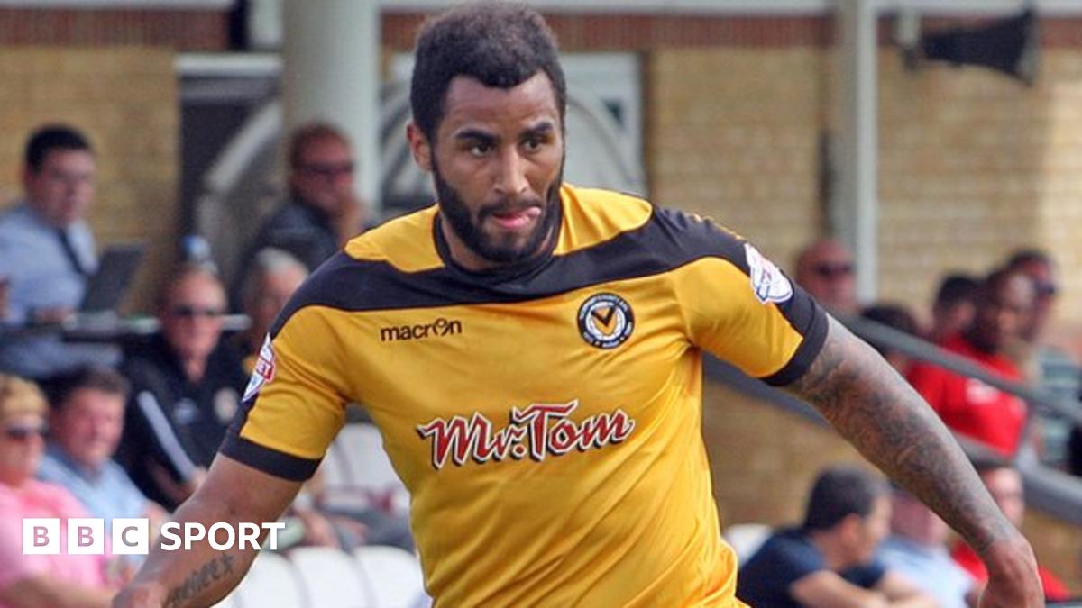 Rene Howe: Newport County's striker ruled out for season - BBC Sport