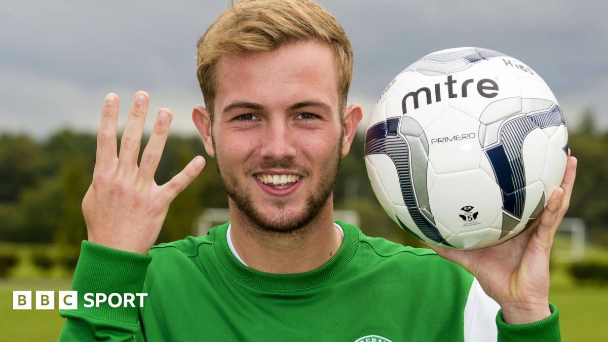 Danny Handling given four-year Hibernian contract - BBC Sport