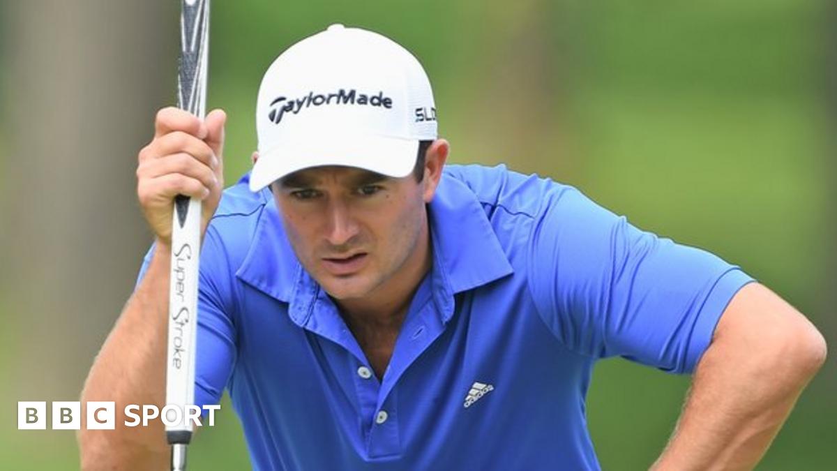 Gareth Maybin falls down field at Italian Open - BBC Sport