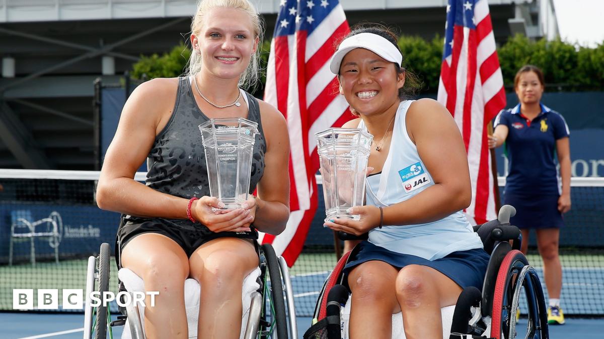 US Open: GB's Jordanne Whiley wins wheelchair doubles title - BBC Sport