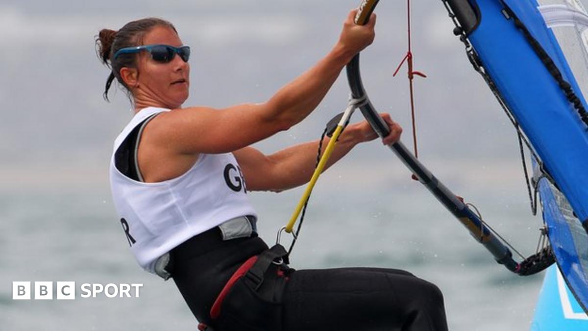 World Sailing: Shaw fails in bid to land windsurfing medal - BBC Sport
