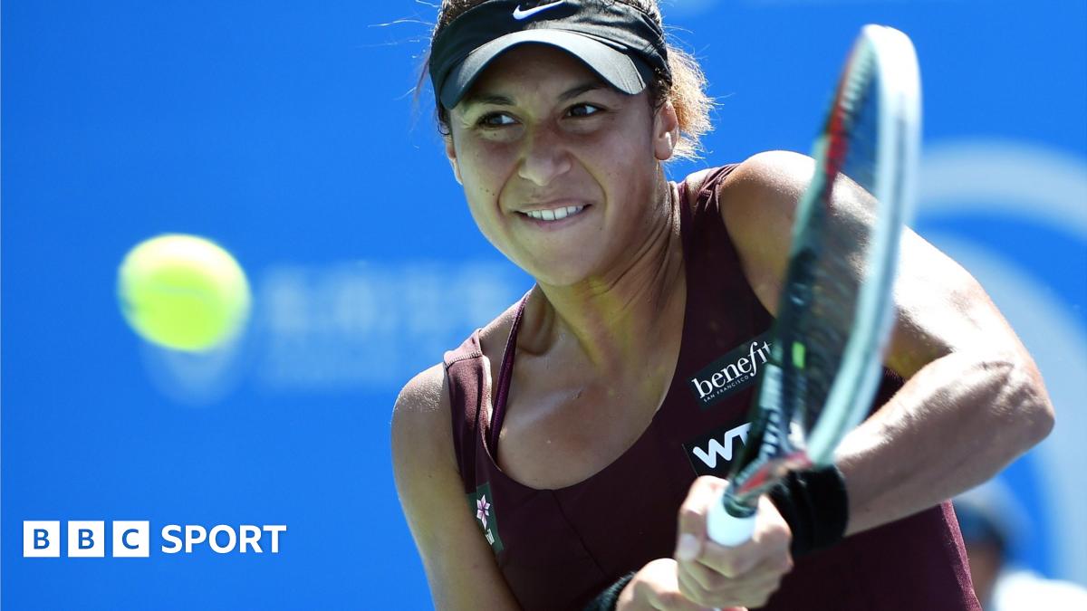 Heather Watson beaten by Sara Errani in Wuhan Open first round - BBC Sport