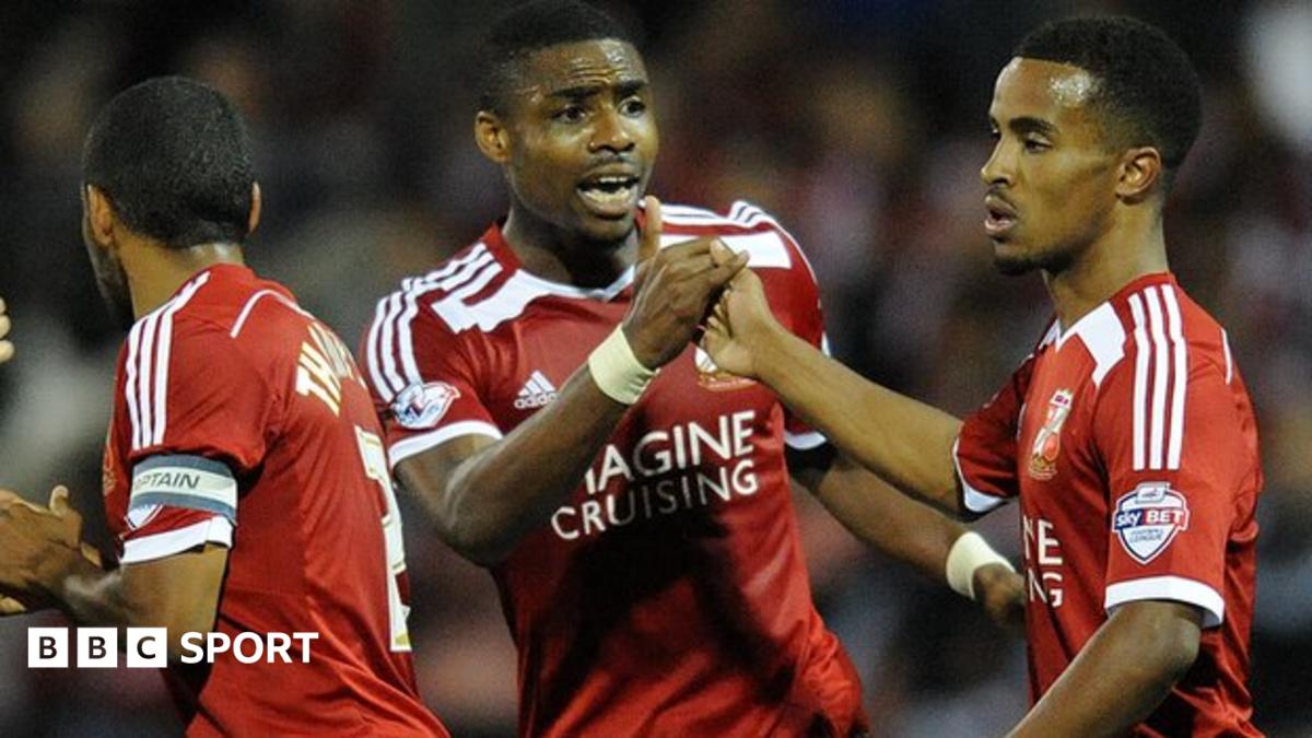 Jon Obika: Swindon Town striker enjoying Swindon chance - BBC Sport