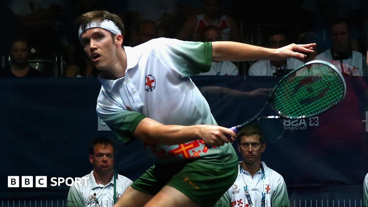 Squash: Chris Simpson happy despite Gregory Gaultier loss - BBC Sport