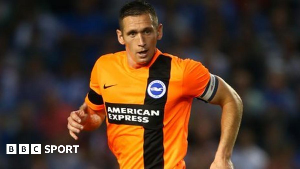 Andrew Crofts: Brighton midfielder suffers serious knee injury - BBC Sport