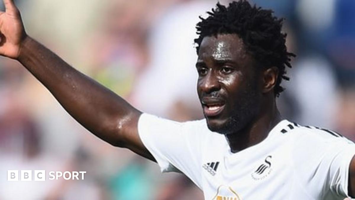 Swansea City: Garry Monk keen for Wilfried Bony contract talks - BBC Sport