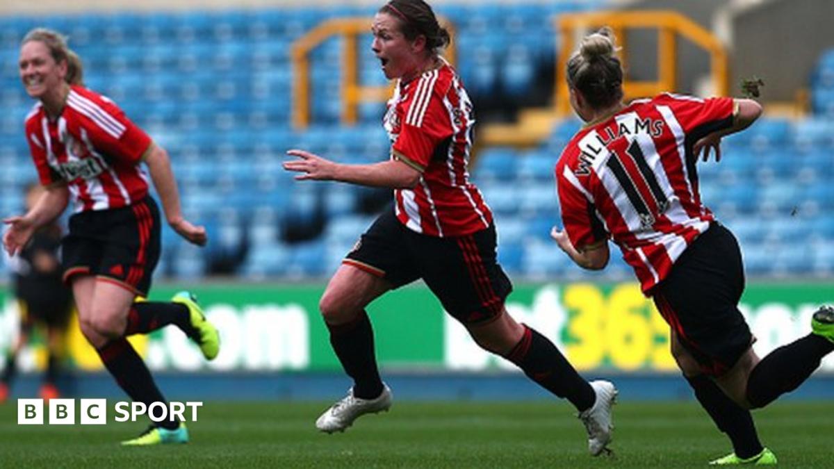 Sunderland win promotion to Women's Super League top flight - BBC Sport