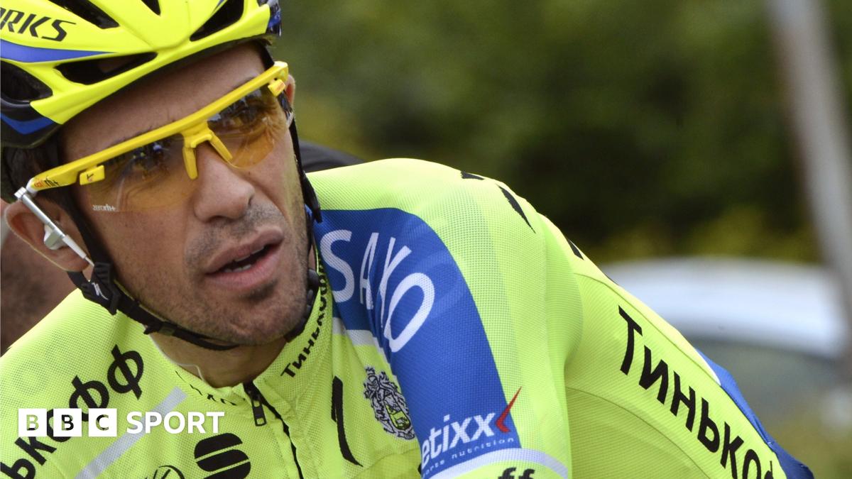 Alberto Contador wins Velo d'Or rider of the year award - BBC Sport