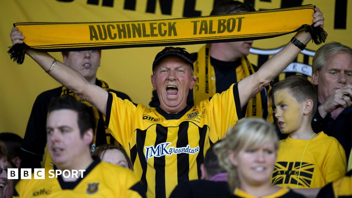 Auchinleck & Cumnock rivalry runs deep in Ayrshire - BBC Sport