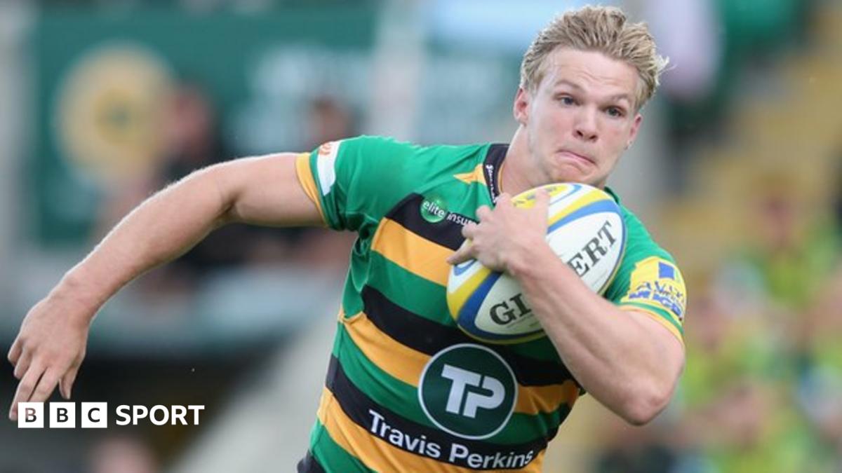 Northampton Saints: Tom Stephenson in awe of stars - BBC Sport