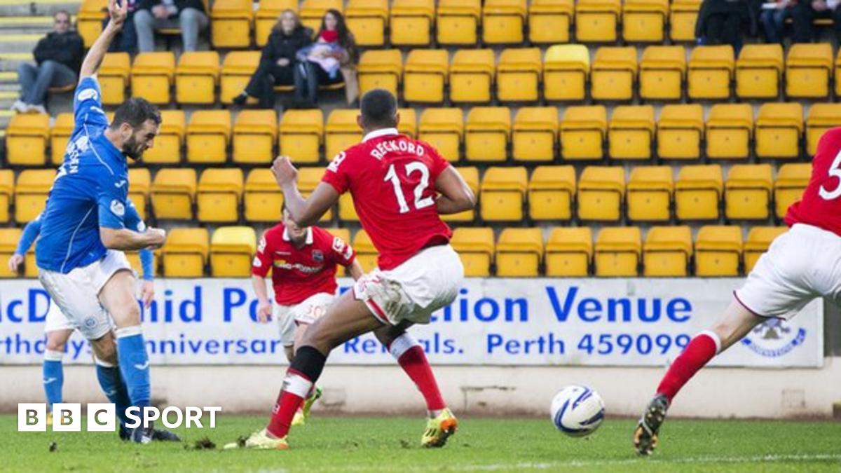 St Johnstone 2-1 Ross County - BBC Sport