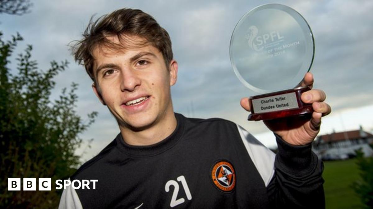 SPFL: Dundee United's Charlie Telfer takes young player award - BBC Sport