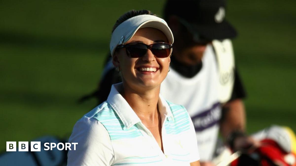 Welsh golfer Amy Boulden makes good start in bid for rookie title - BBC ...