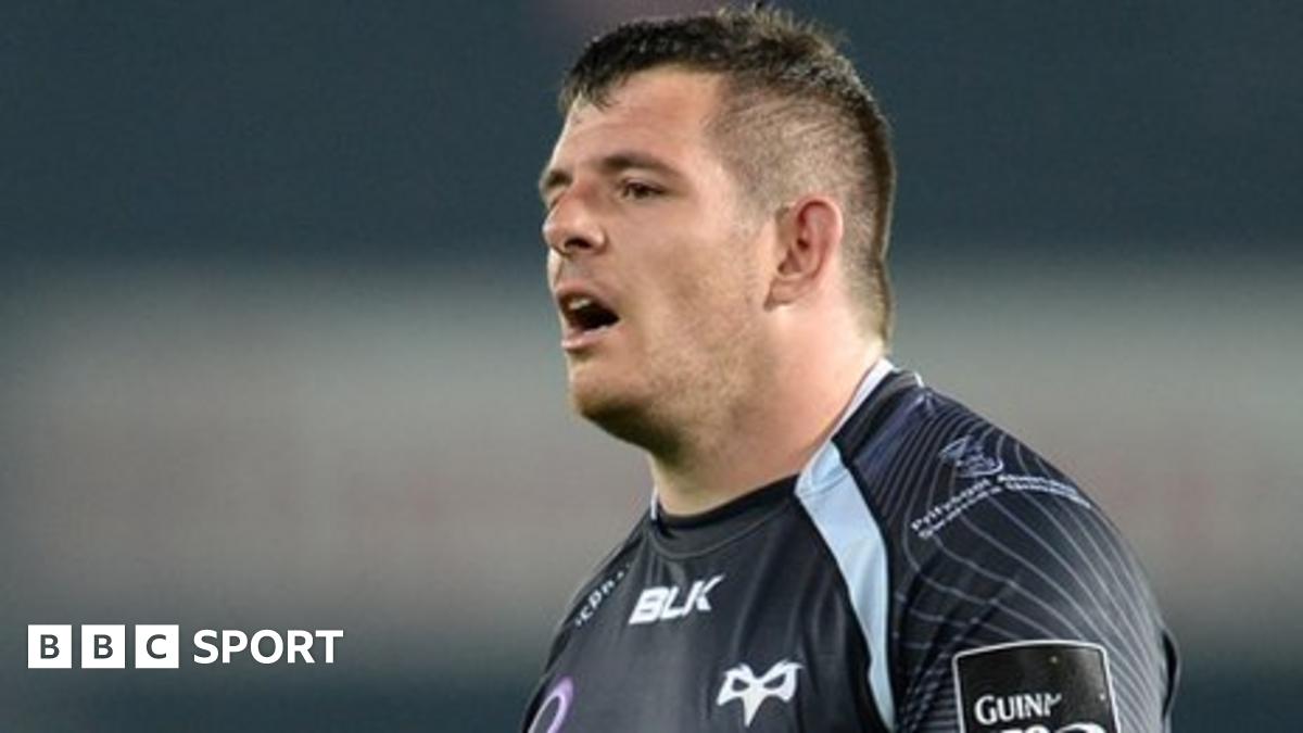 Injured Wales and Ospreys prop Aaron Jarvis out for six weeks - BBC Sport