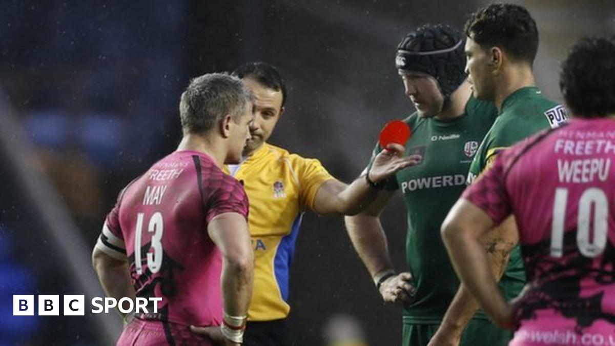 London Irish v London Welsh: Leo and May given week's suspension - BBC ...