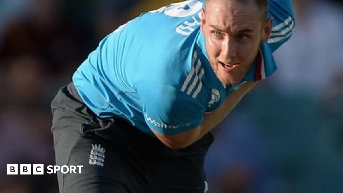 Stuart Broad praises 'powerful' England batting - BBC Sport